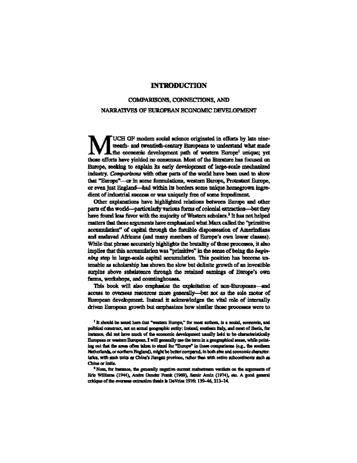 The Great Divergence: China, Europe & the Modern World Economy ...