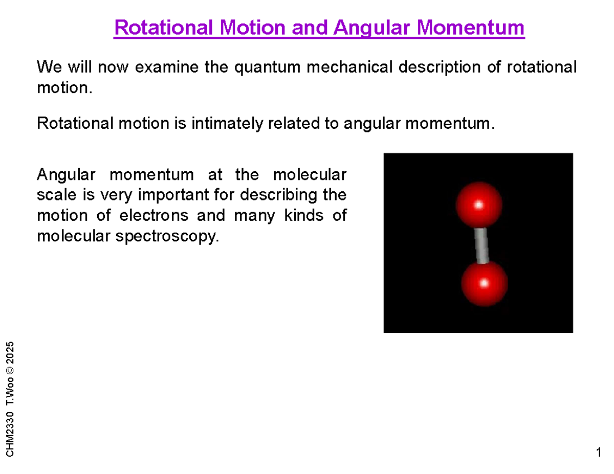 06. Rotational Motion - Rotational Motion and Angular Momentum Angular ...