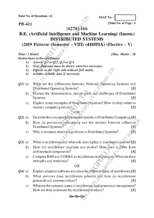 Artificial Intelligence and Machine Learning - AIML2024 - SPPU - Studocu
