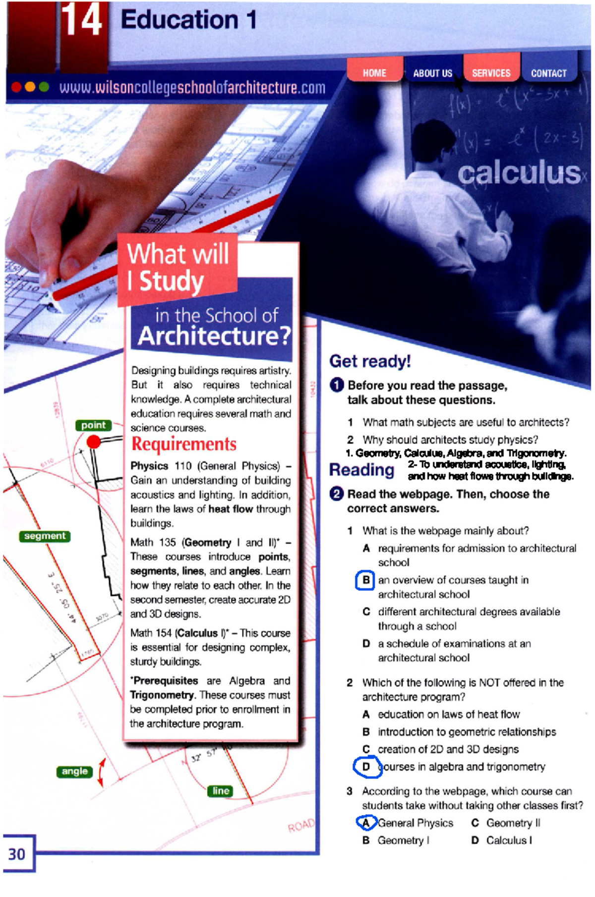Education 1: Architectural Math & Physics Course Overview - Studocu