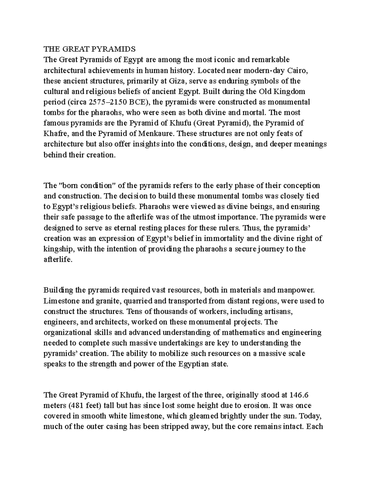 Lsvmtg Tu Luan - The Great Pyramids: Iconic Tombs of Ancient Egypt ...