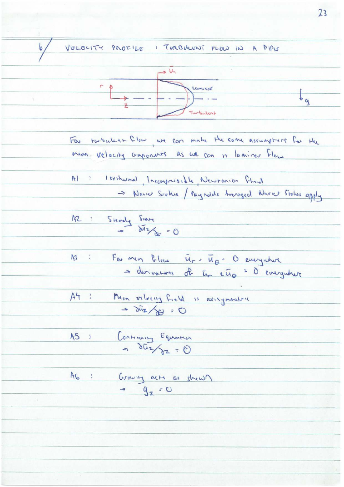 GENG2003-ENSC3003: Turbulent Flow Velocity Profile Analysis - Studocu