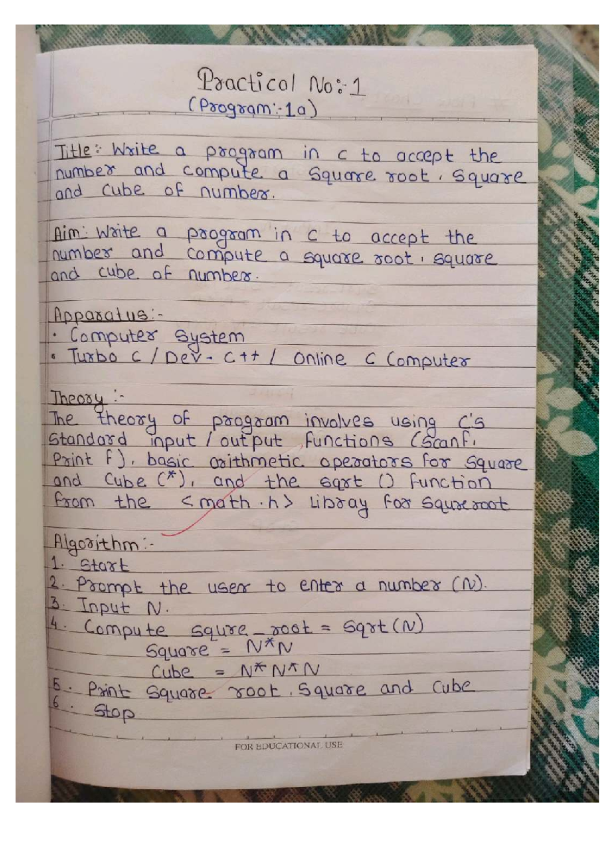FPL 1-8: C Programming Practical Exercises and Notes - Studocu