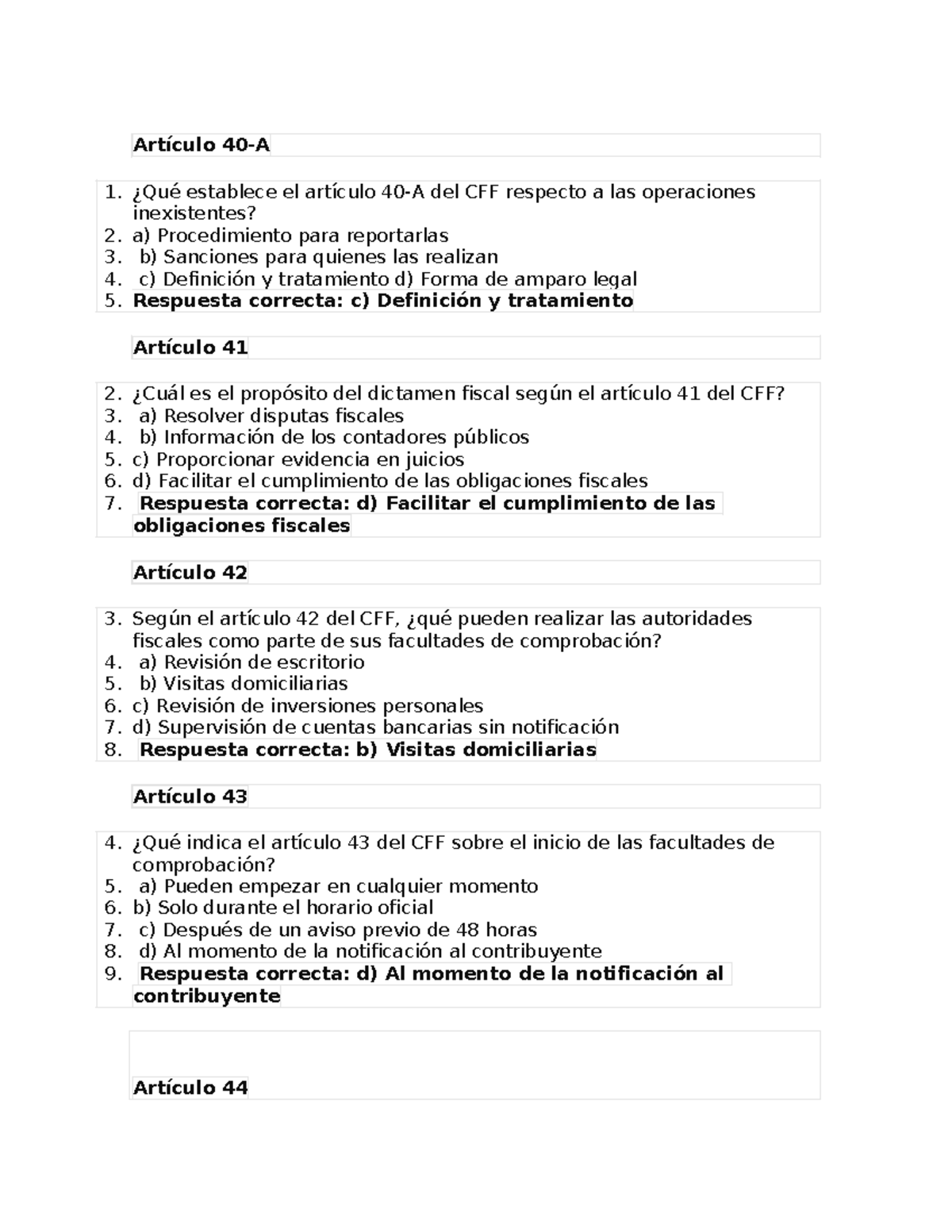 Artículo 40 - Resumen Derecho corporativo - Artículo 40-A 1. ¿Qué ...