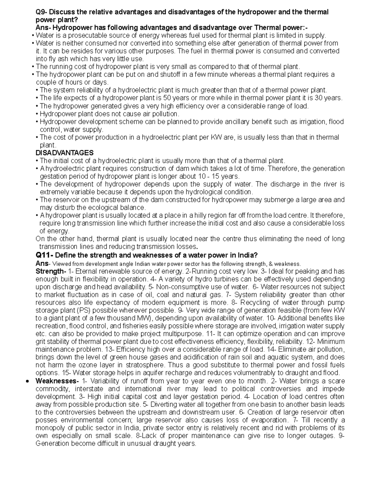 Hydro Power Engineering 815: Advantages & Disadvantages of Hydropower ...
