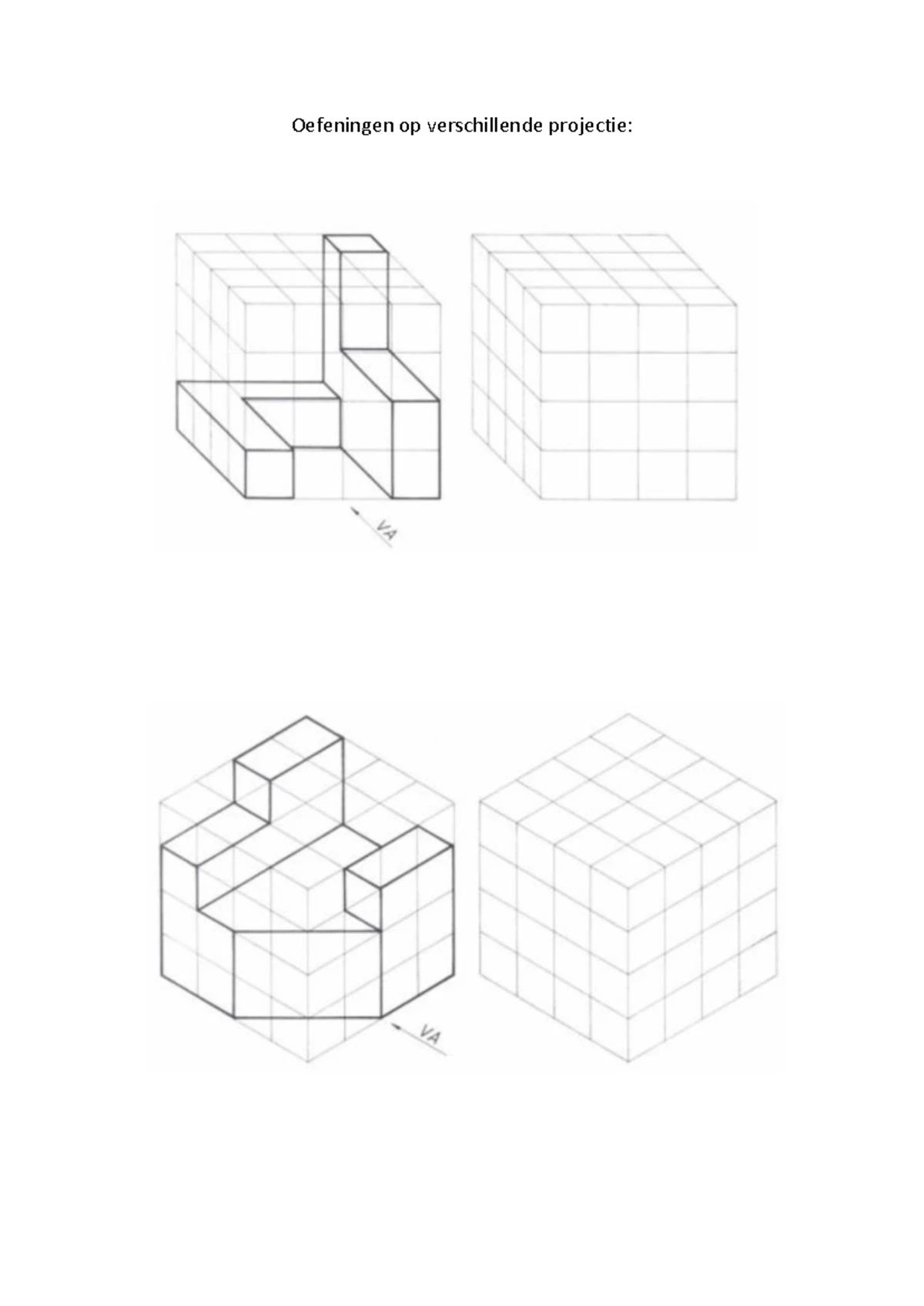 Europese projectie - extra oefeningen voor mensen die basismechanica ...