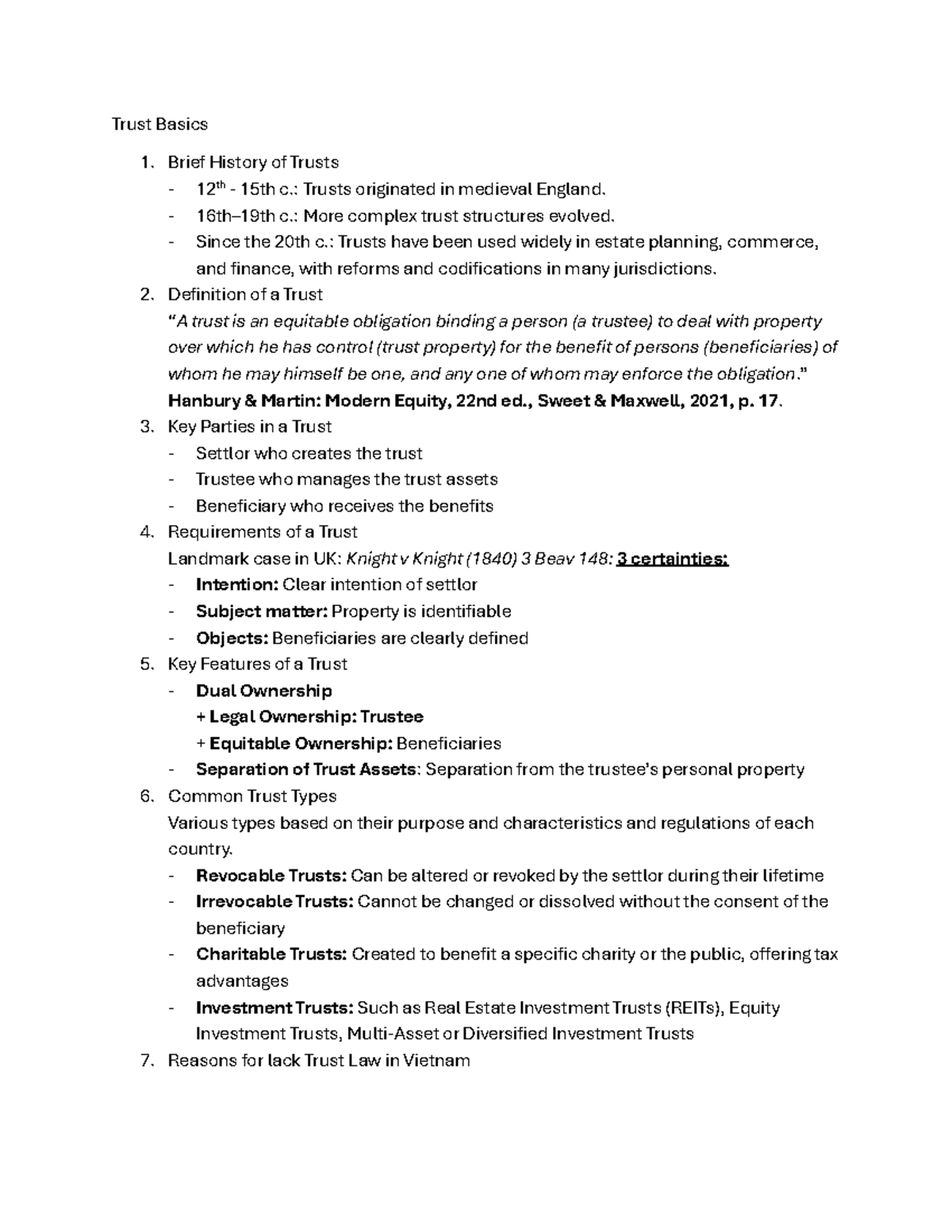 Trust Basics: A Comprehensive Overview of Trusts and Their Evolution ...
