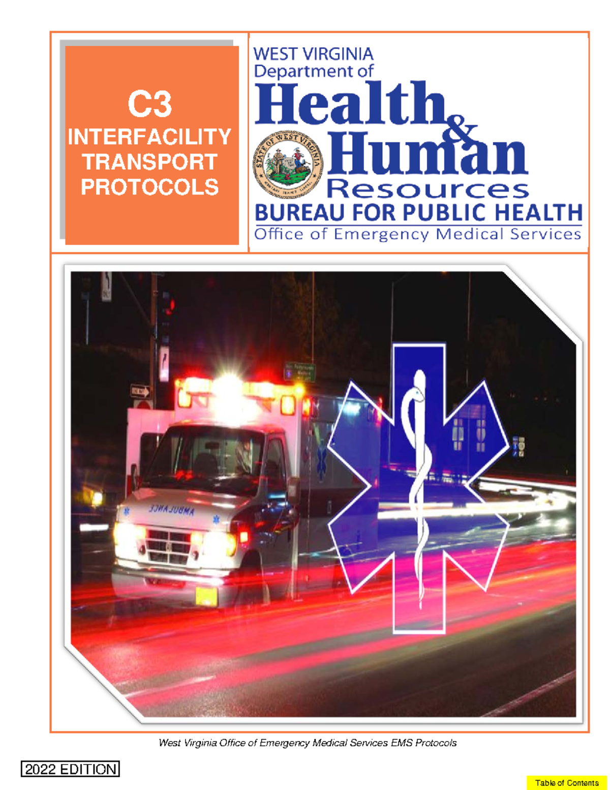 C3IFT EMS Protocols - Interfacility Transport Guidelines 2022 - Studocu