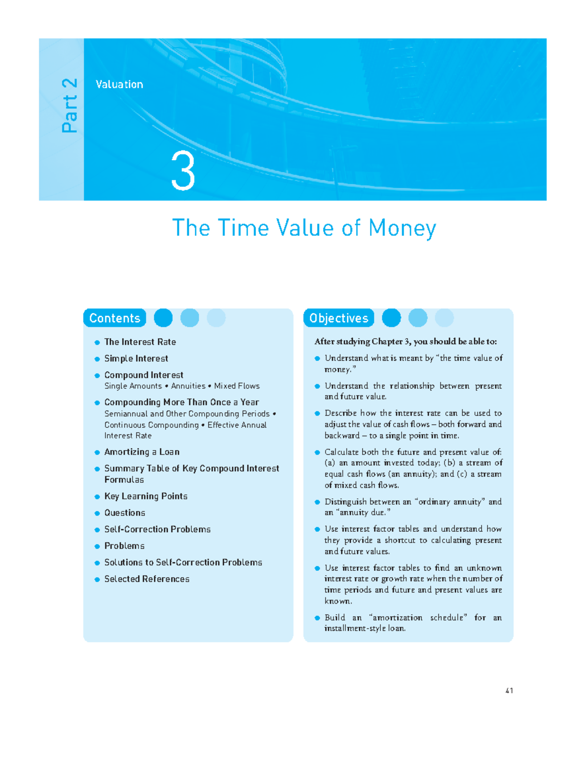 Chapter 2 Fundamentals of Financial Management - Part 2 Valuation ...