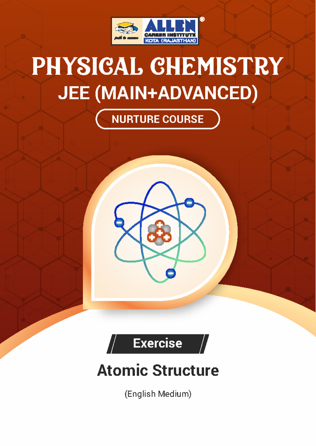 Atomic Structure - JEE NURTURE COURSE Exercise Notes (English Medium ...