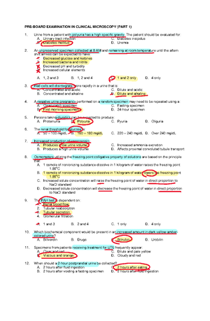 CM-Final Exam Notes: Clinical Microscopy Coaching Strategies Part 1 ...