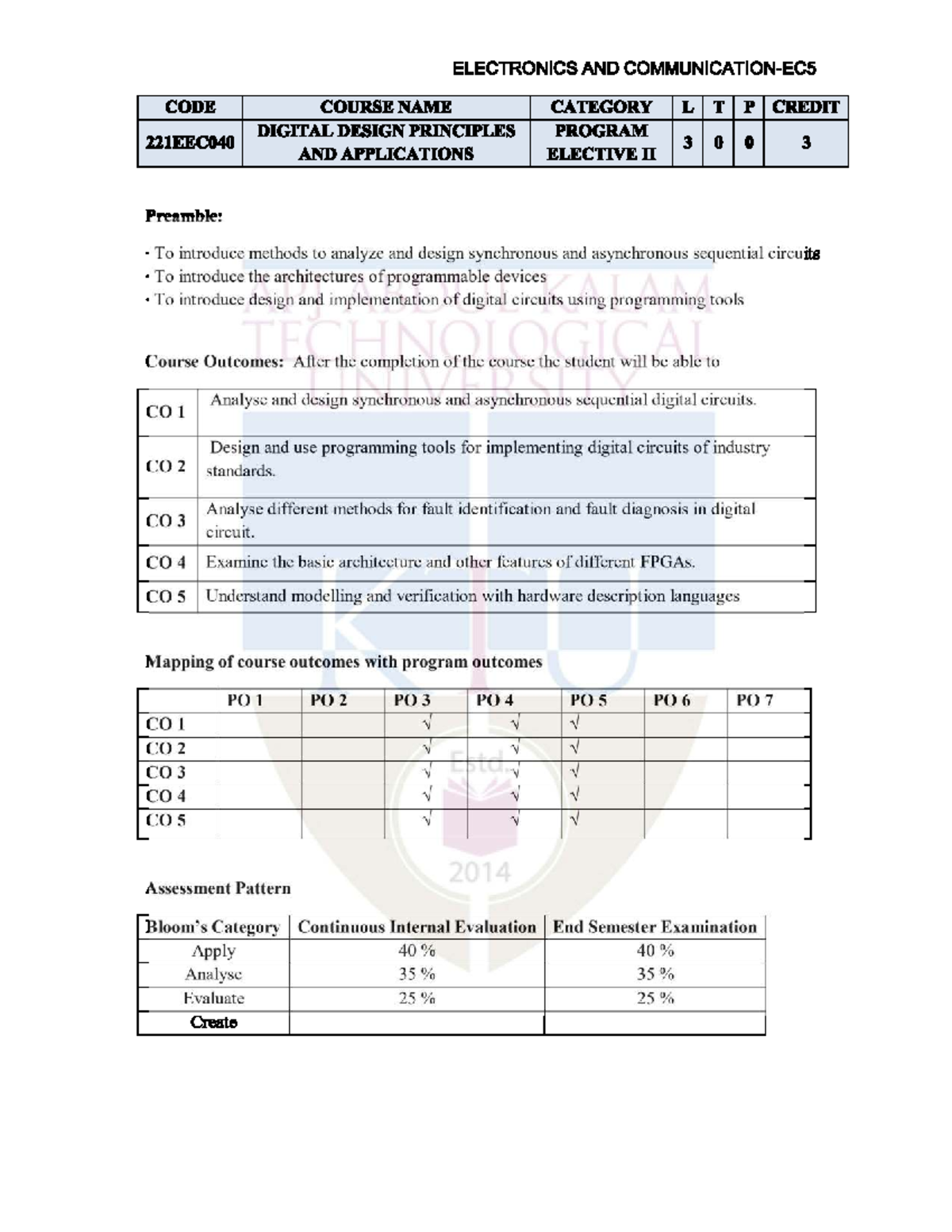 Digital Design Principles and Applications - 221EEC040 Course Notes ...