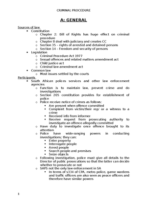 Wills and Estates summary notes - 1 WILLS AND ESTATES NOTES A: WILLS ...