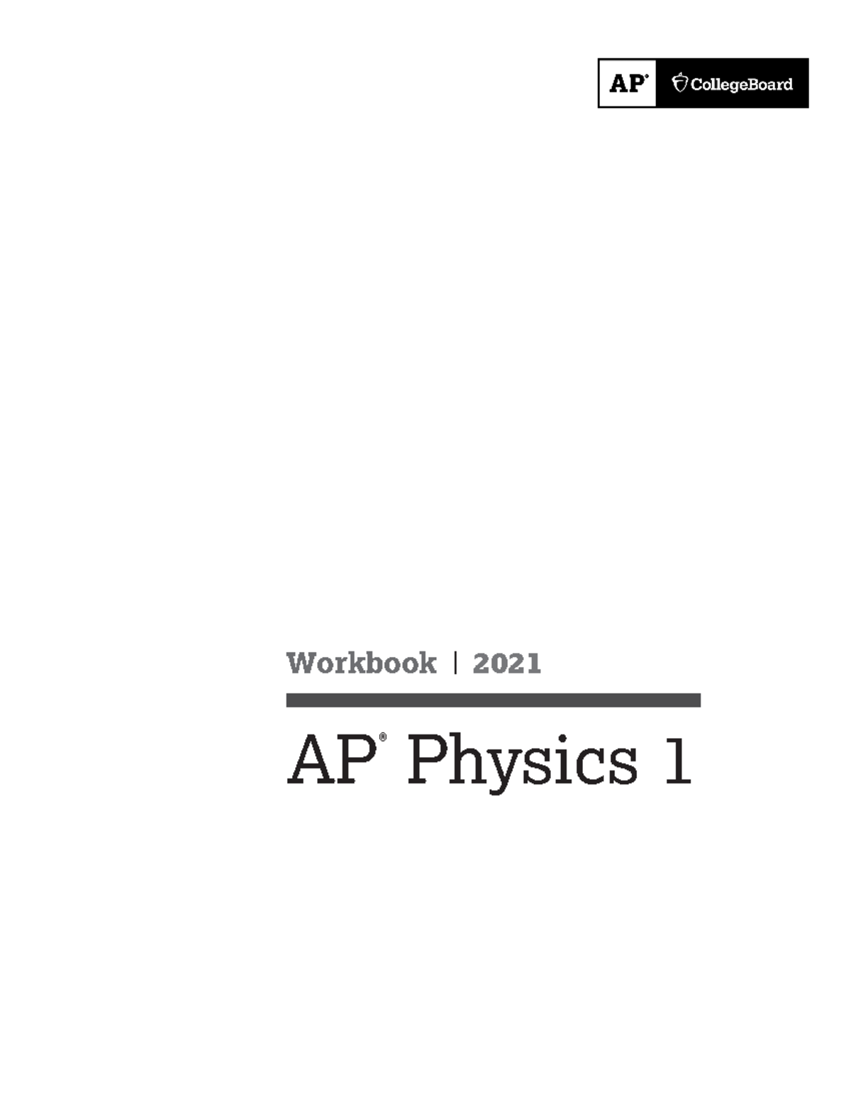 AP1 Physics 1 Workbook: Unit 4 - Work and Energy Activities - Studocu