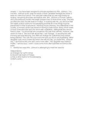 Module 9 psw assisting the dying person test - Module 9 PSW Assisting ...