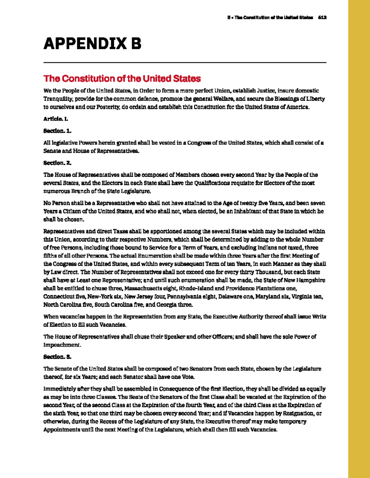 American Government 3E: Lecture Notes on the U.S. Constitution - Studocu