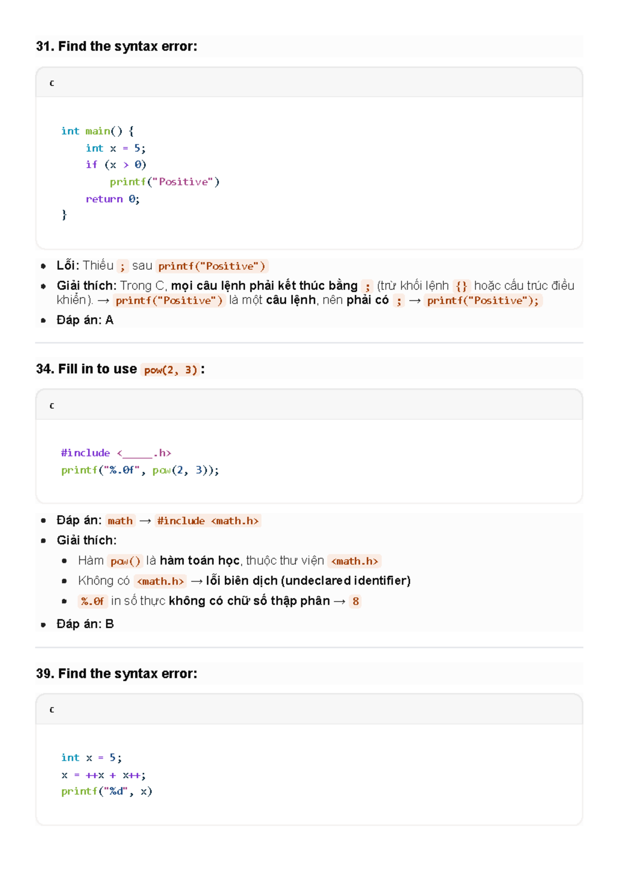 C Programming Basics: Syntax and Logic Errors - C101 - Studocu