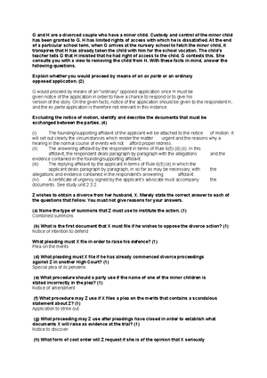[Solved] how to draft a particulars of claim - Civil Procedure Law ...