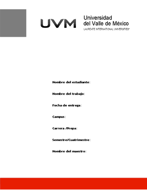 Portada UVM - UVM - Studocu