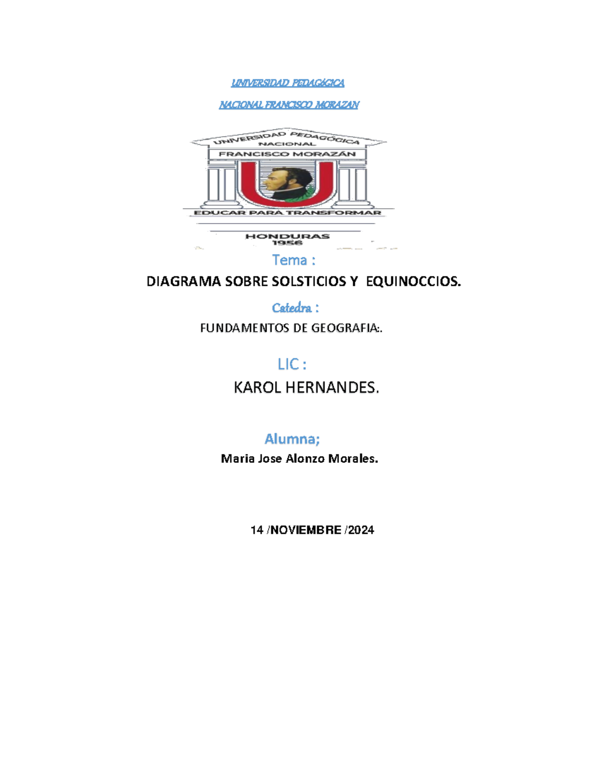 Diagrama sobre Solsticios y Equinoccios - Fundamentos de Geografía Dndj ...