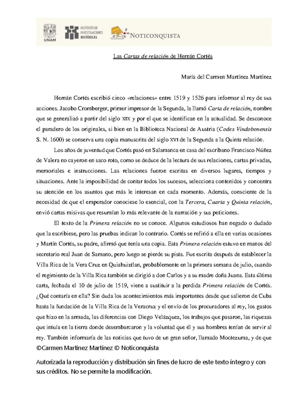 Cartas de Relación de Hernán Cortés: Análisis y Contexto Histórico ...