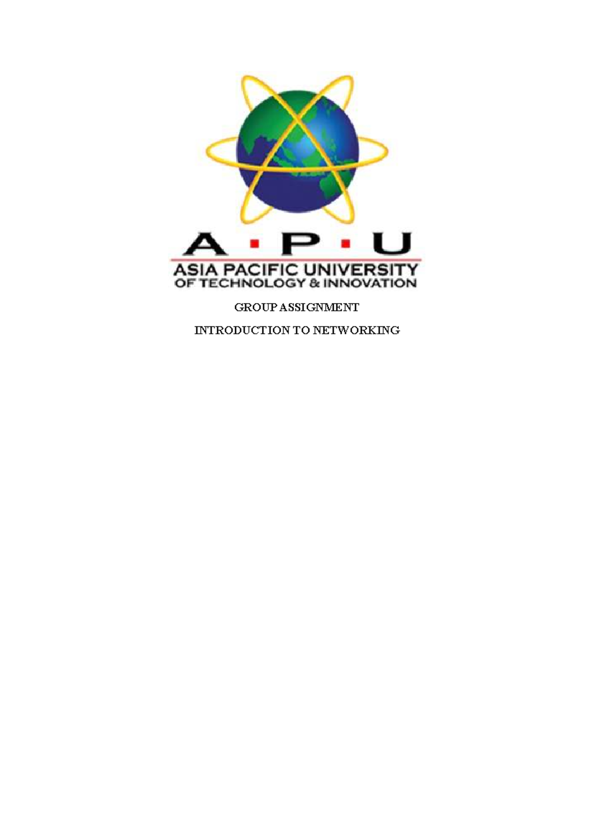 Networking Assignment: Group Project on MACSATech's Network Design - Studocu