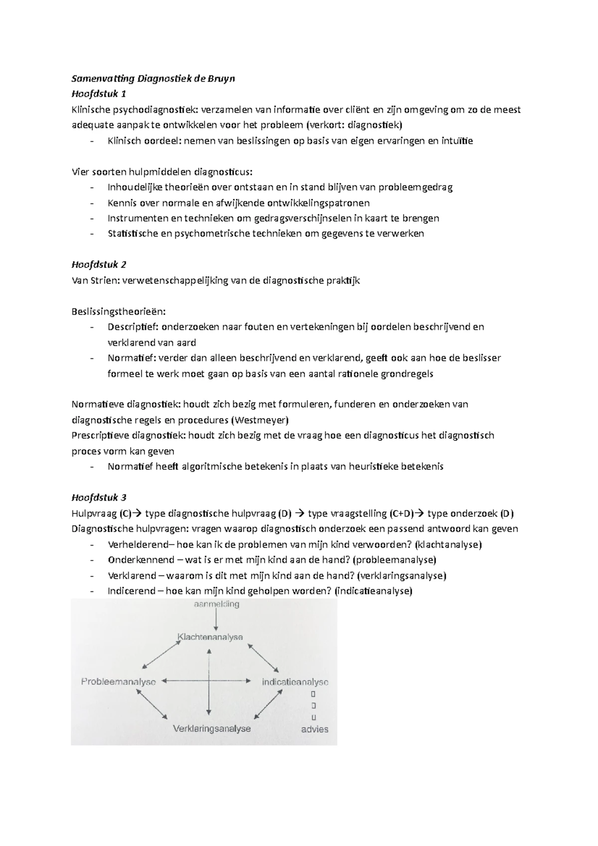 Overzicht van Neuropsychologische Onderzoeksmiddelen en Tests - Studeersnel
