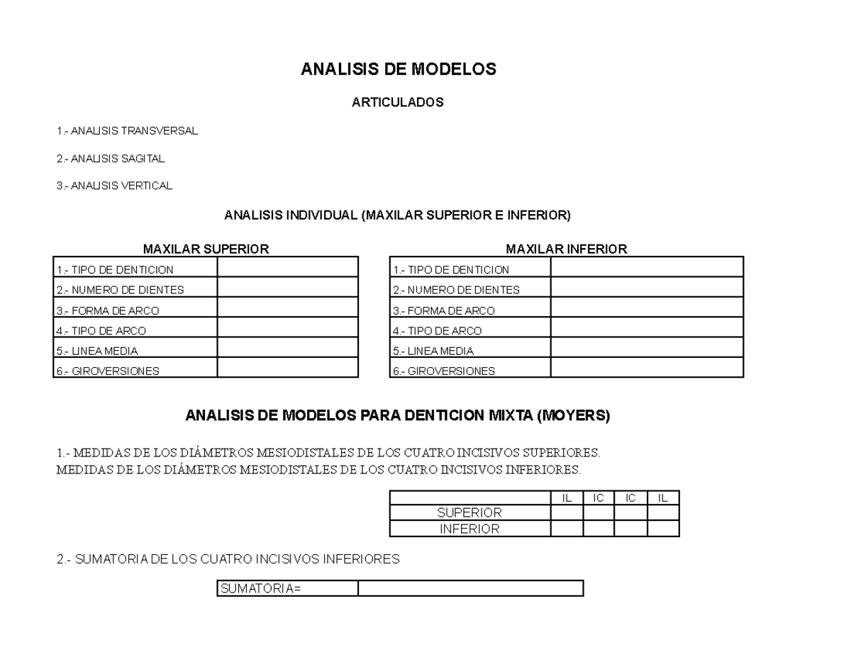 Formato Analisis DE Moyers.xls - Hoja1 - ANALISIS DE MODELOS ...