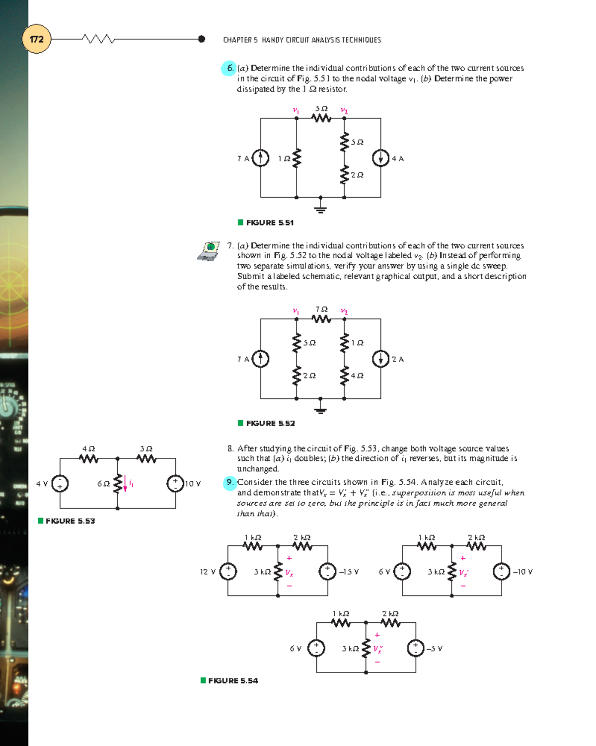 Chapter 5 Problem Set: Handy Circuit Analysis Techniques (ENGR 172) - Studocu