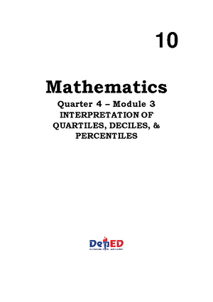 6 Q4 Mathematics - AJASJQJS - Mathematics Quarter 4 – Module 6 (week 8 to week 9) Appropriate ...