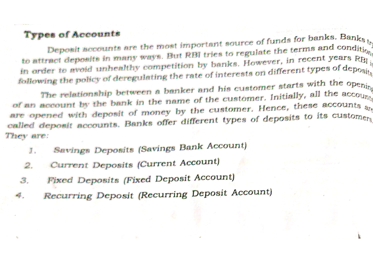 Types of Bank Accounts: A Complete Overview of Banking Options - Studocu