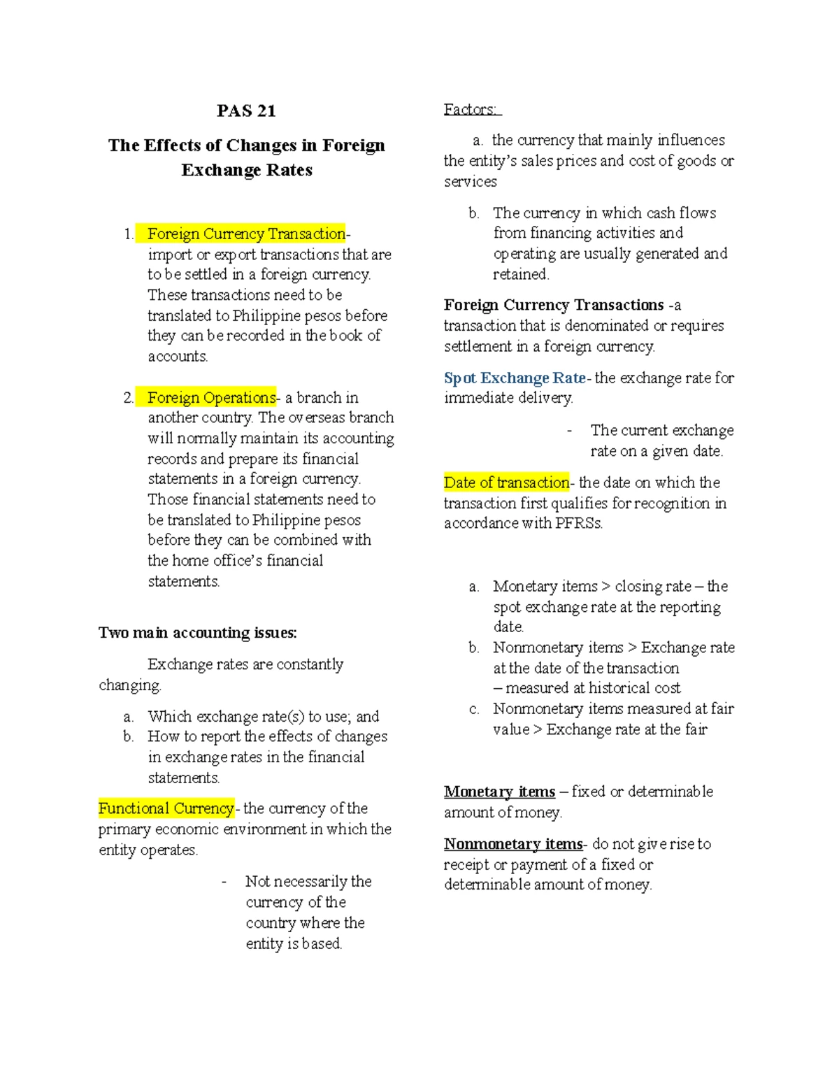 PAS 2 Inventories - Lecture notes for Philippine Accounting Standards 2 ...