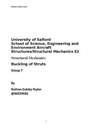 FEA report - Finite element analysis report. Digital stress analysis of ...