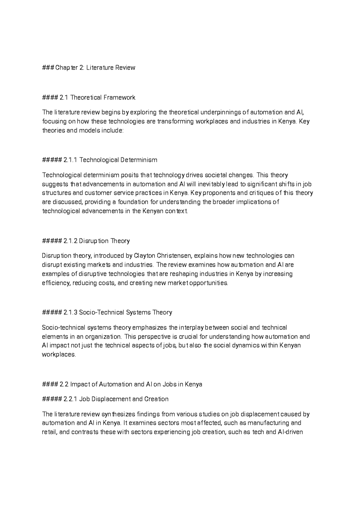 Chapter 2 Lite-WPS Office - Chapter 2: Literature Review 2 Theoretical ...