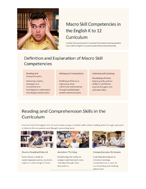 Detailed Lesson Plan on Written Text as Connected Discourse (EN11/RWS-IIIa) - Studocu