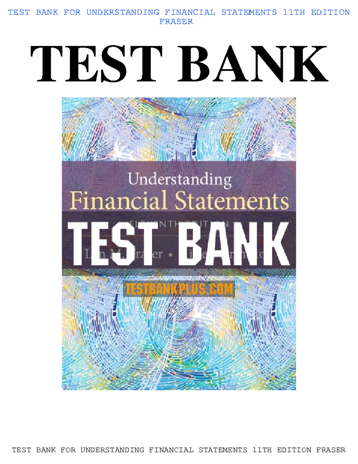 Chapter 1 test bank financial management - Financial Management ...