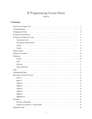 5 sem Lab manual R programming BCA - MUHAMMMAD YOUSUF R Programming Lab ...