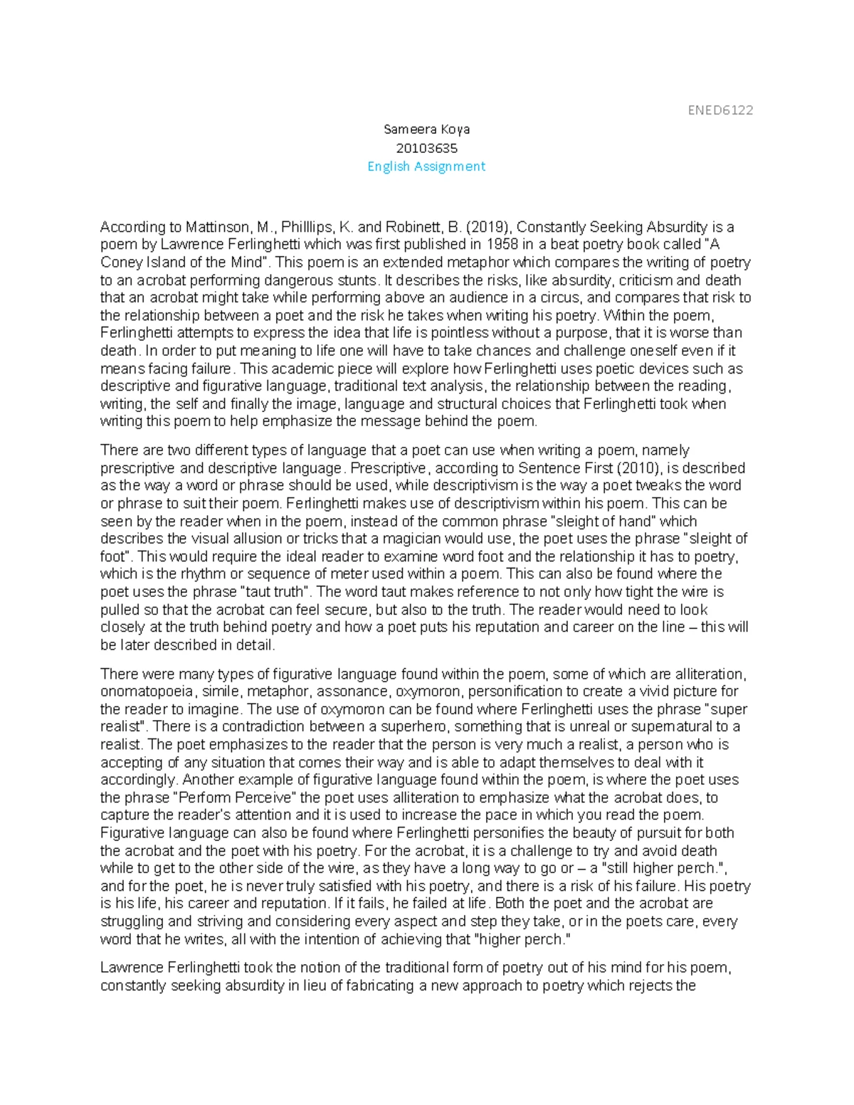 18 Feb SNA 1 2 School Level - Example on completed SNA 1: Language ...