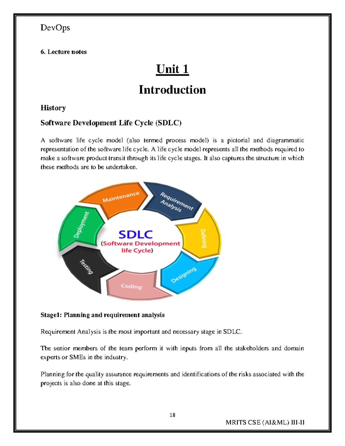 DevOps CH 1-5: Comprehensive Lecture Notes & Key Concepts - Studocu