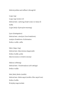 Medical terminology root words - Medical terminology: musculoskeletal ...