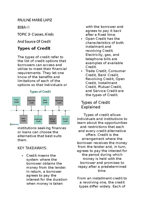 Overview of Financial Management - FINANCIAL MANAGEMENT Handout No. 1 ...