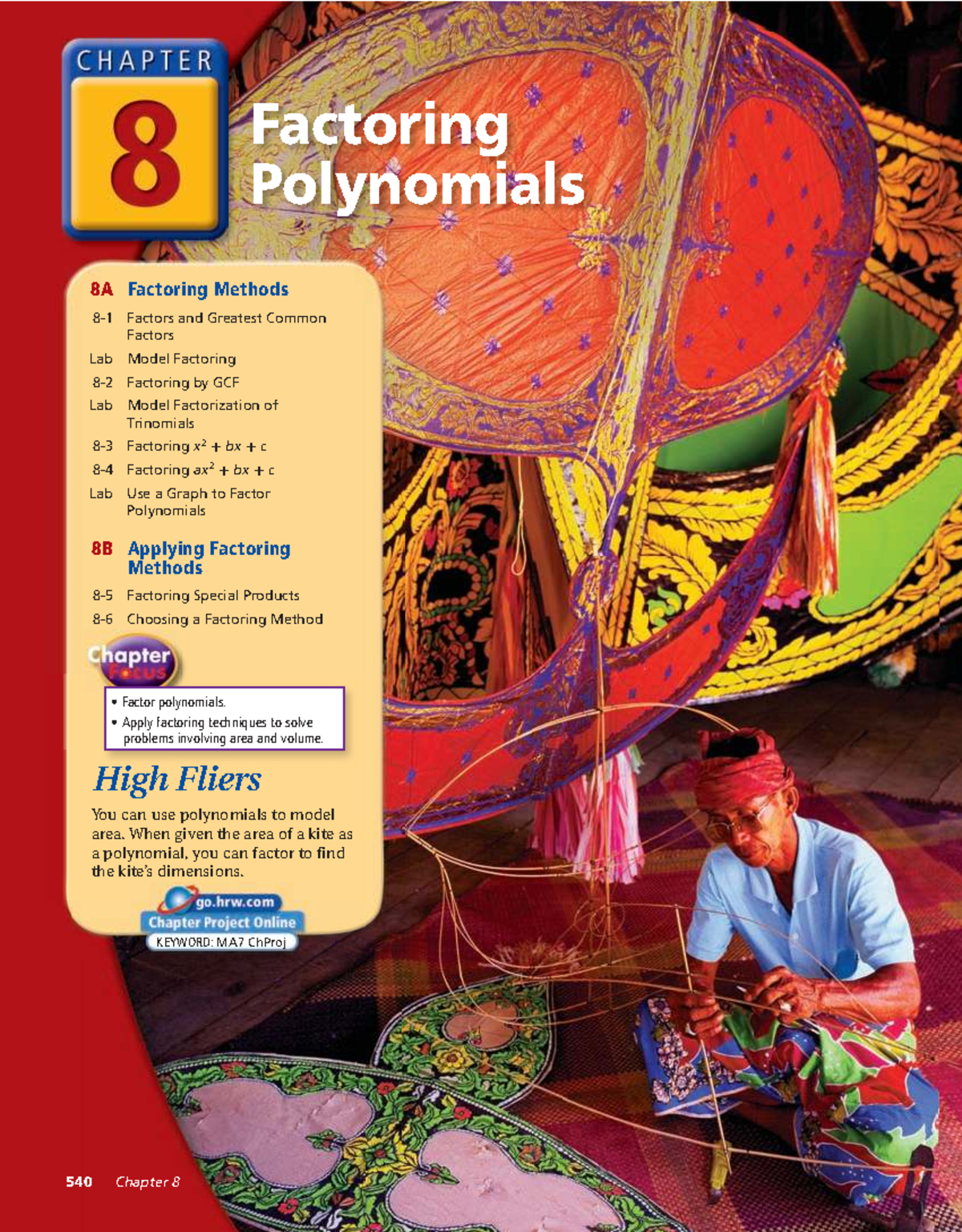 MA7 Factoring Polynomials: Methods, GCF, and Applications - Studocu