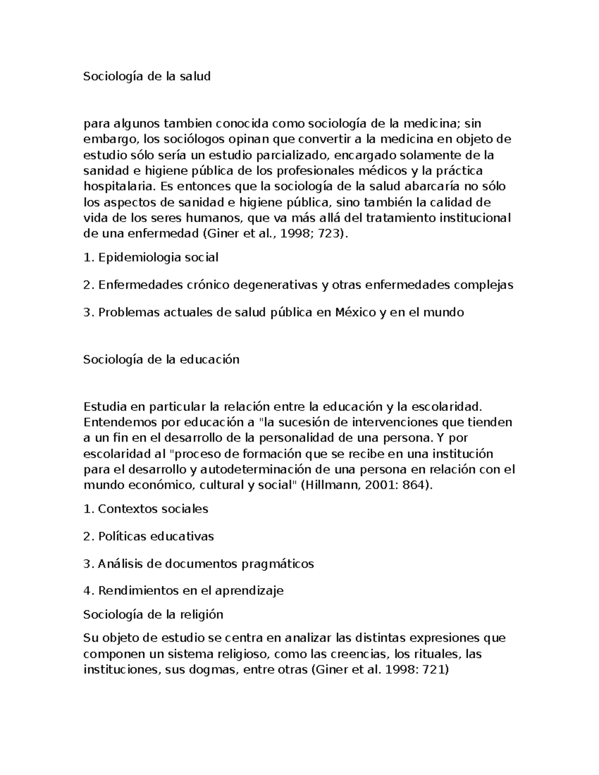 Hola mi amor - kmkmk - Sociología de la salud para algunos tambien ...