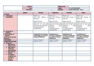 LP- Filipino Grade 1 - Lesson Plan - Banghay Aralin sa Edukasyon sa ...
