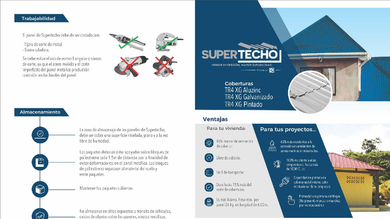 Manual de Supertecho: Cortes y Almacenamiento - TR4 XG - Studocu
