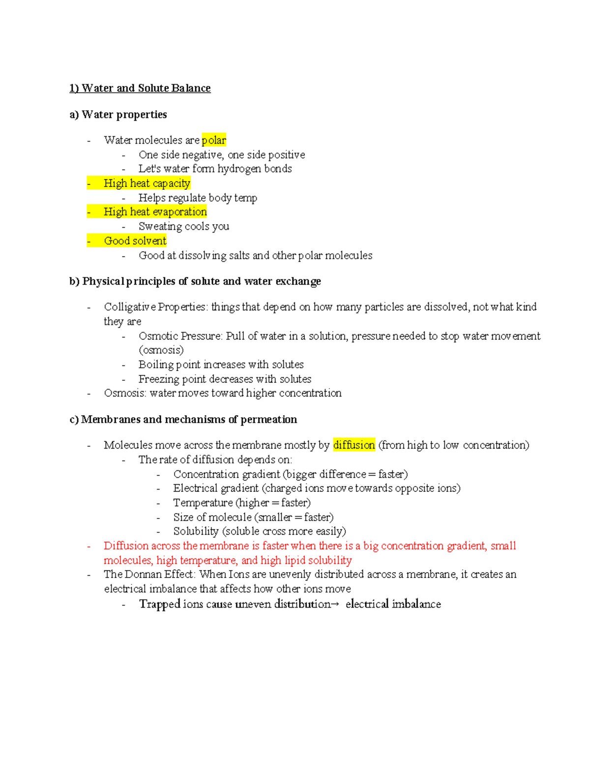 Temperature and Osmoregulation Adaptations in Poikilotherms and ...