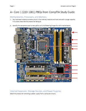 CompTIA A+ Study Guide Part 3 - Section 3 Mobile Devices Laptop ...