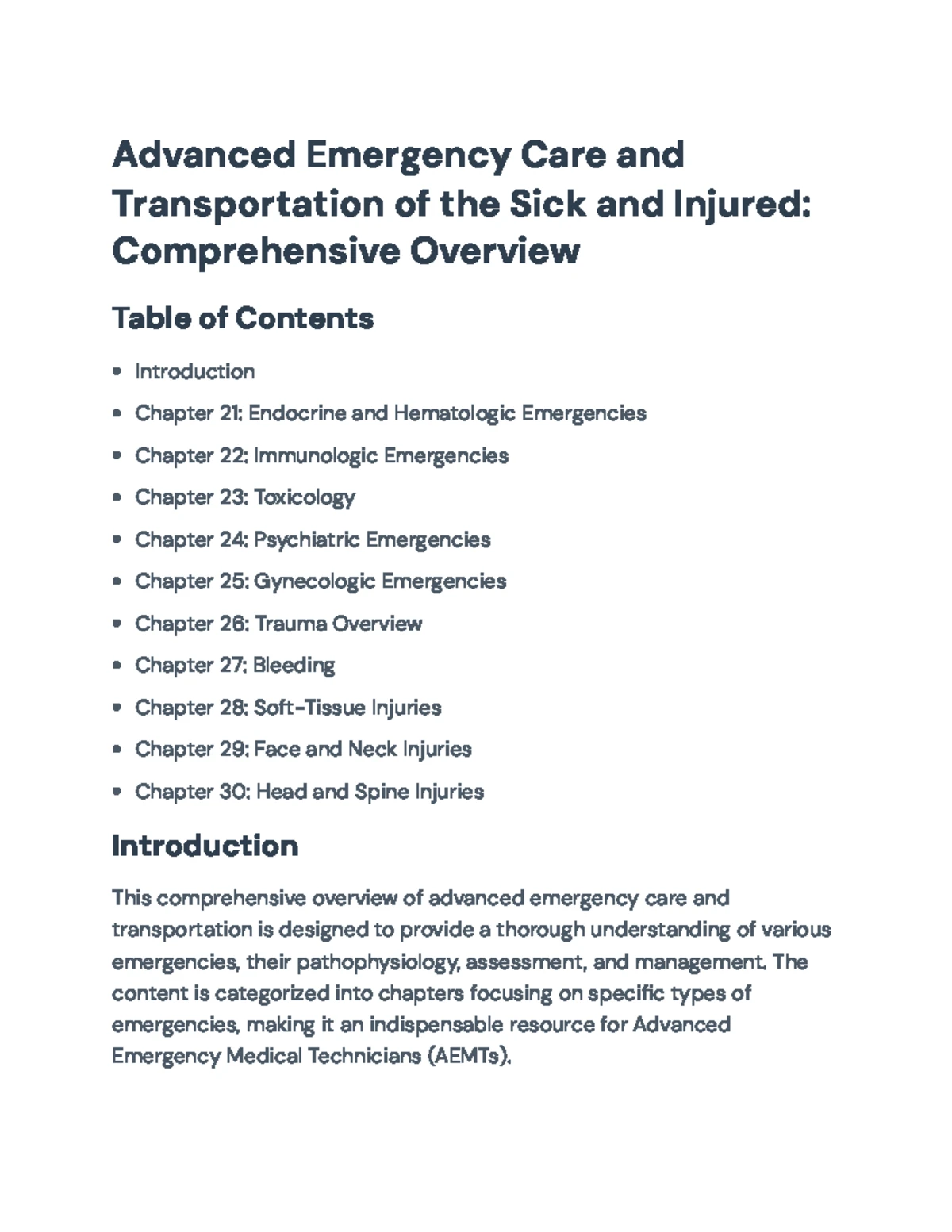 AEMT Exam Prep: Understanding Trauma Mechanisms and Patient Care - Studocu
