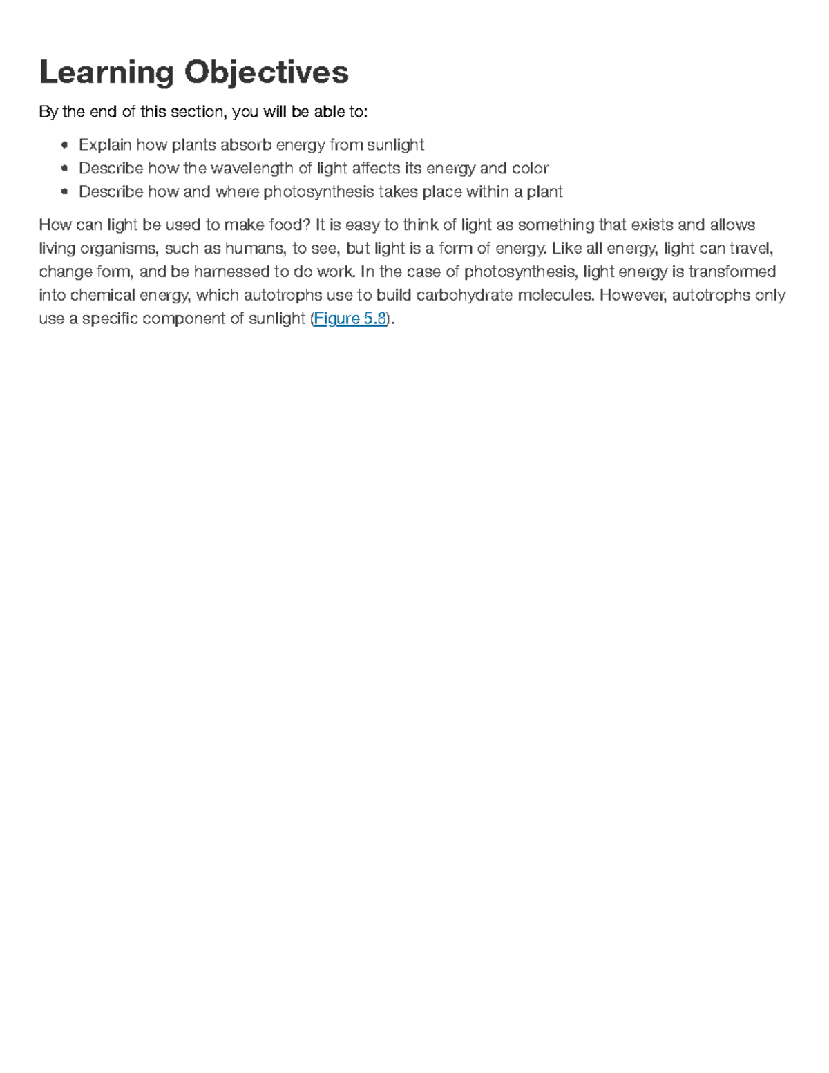 Light-Dependent Reactions of Photosynthesis: Energy Carrier Generation ...