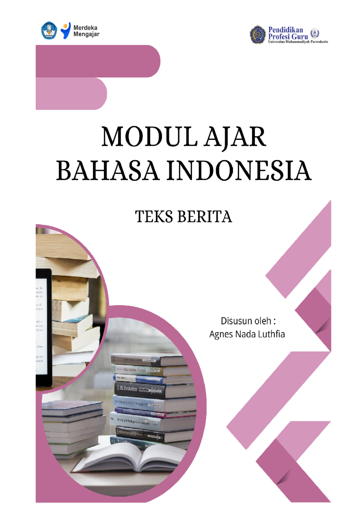 Modul AJAR FASE D Elemen Menulis TEKS Berita SMP N 1 Kembaran FIXX ...